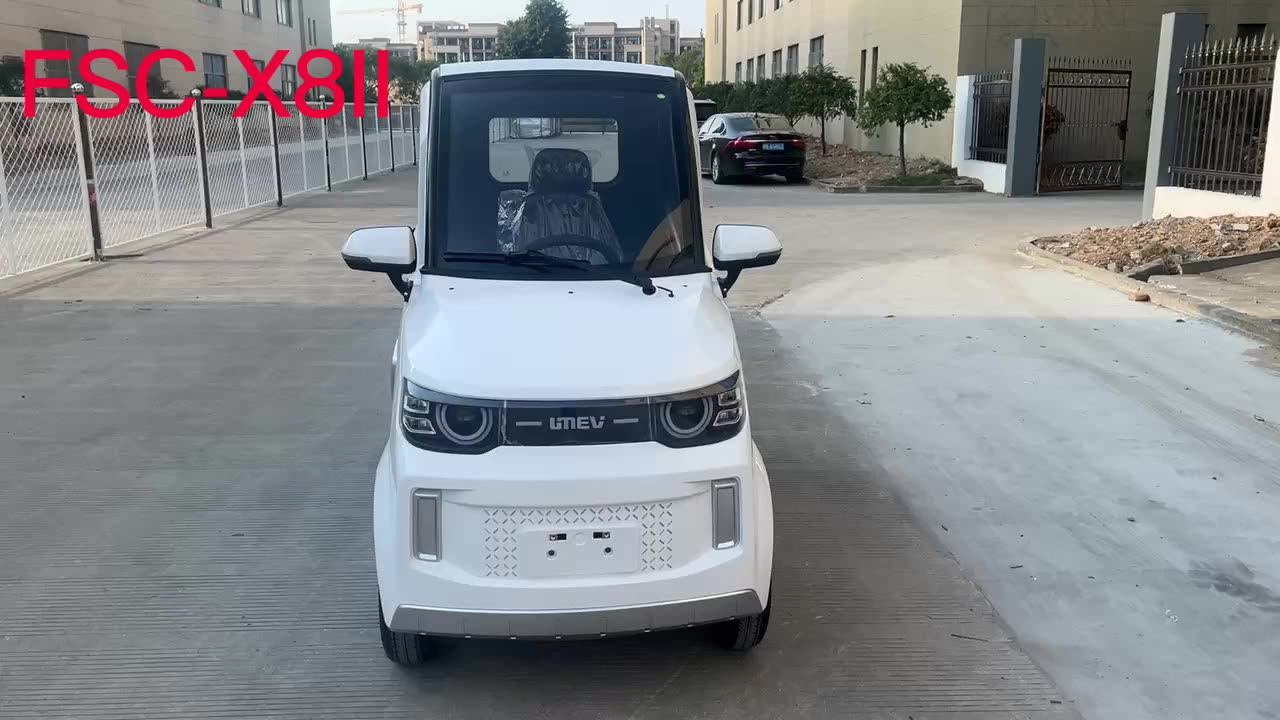 2 Seat Mini Electric Car / Cabin Scooter / Electric Vehicle With Eec ...