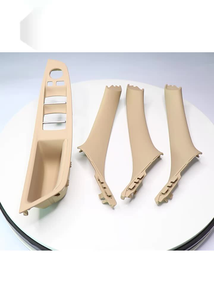 Left Right Side Driver Cars Interior Leather Door Handles 7pcs Full Set ...