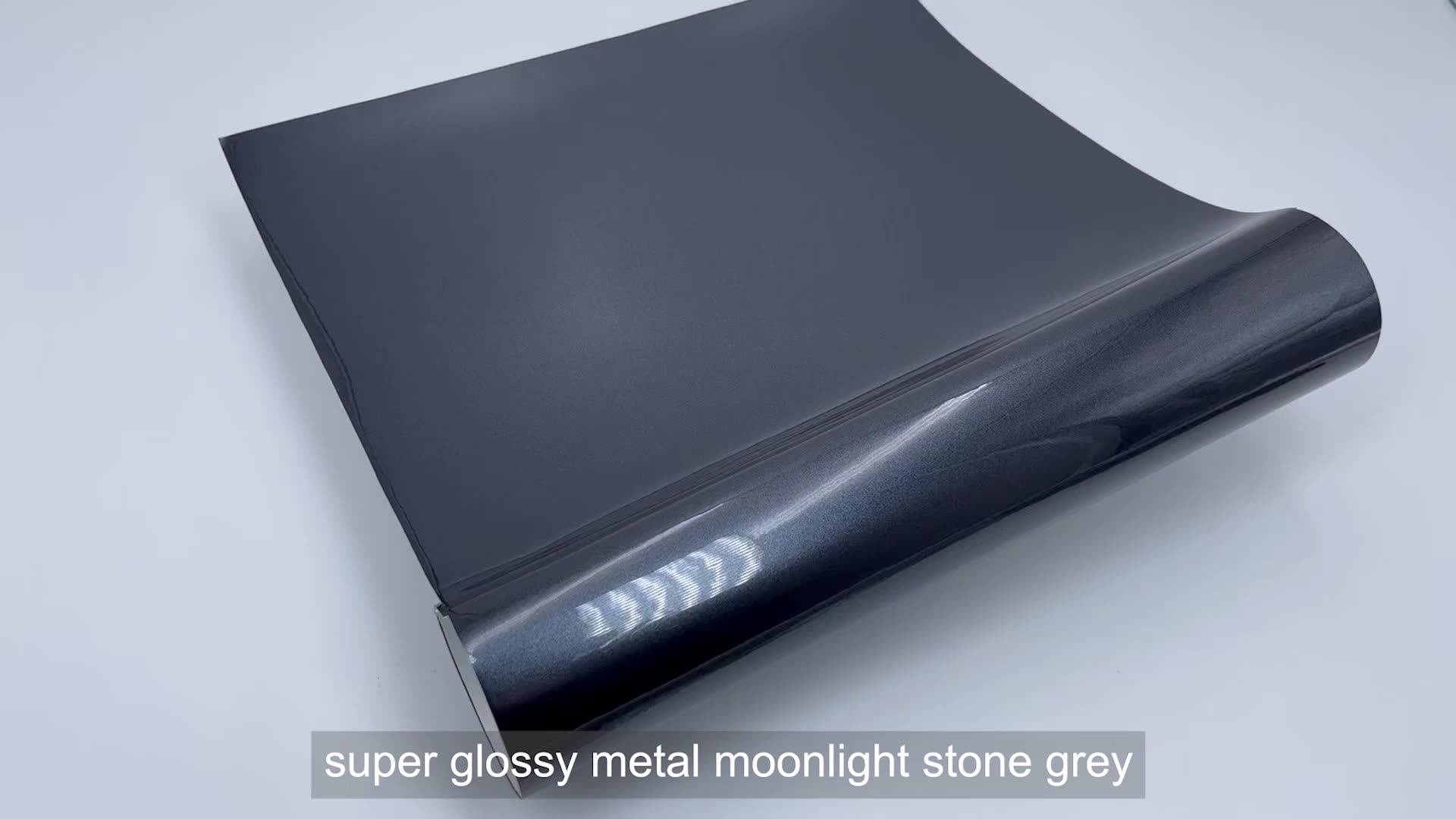 Colour Change Vinyl Car Wrapping Film Foil Grey Vinyl Wrap Car Metallic ...
