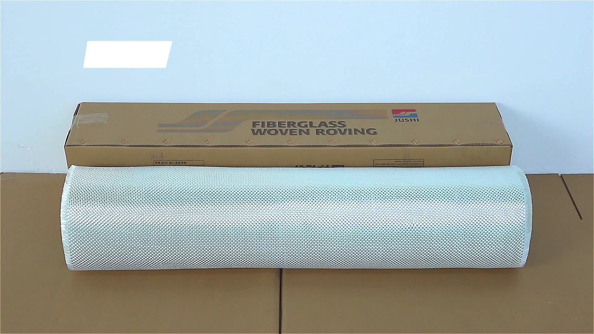 High Resin Permeability 400g 600g 800g E Glass Fiberglass Plain Weave ...