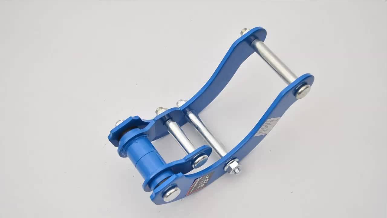 Rear Leaf Spring Suspension Extended 2 Inch Double Shackles Lift Up Kit ...