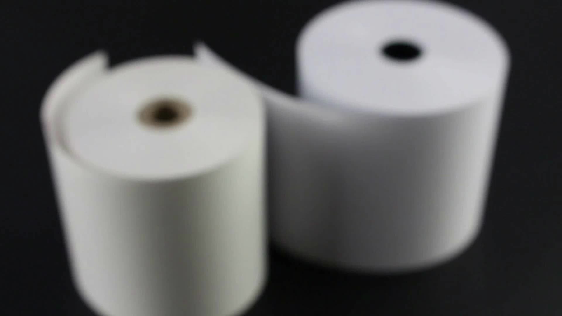 80mm Cash Register Thermal Paper Rolls 80x80 12 Core Pos Paper Roll 3 1 ...