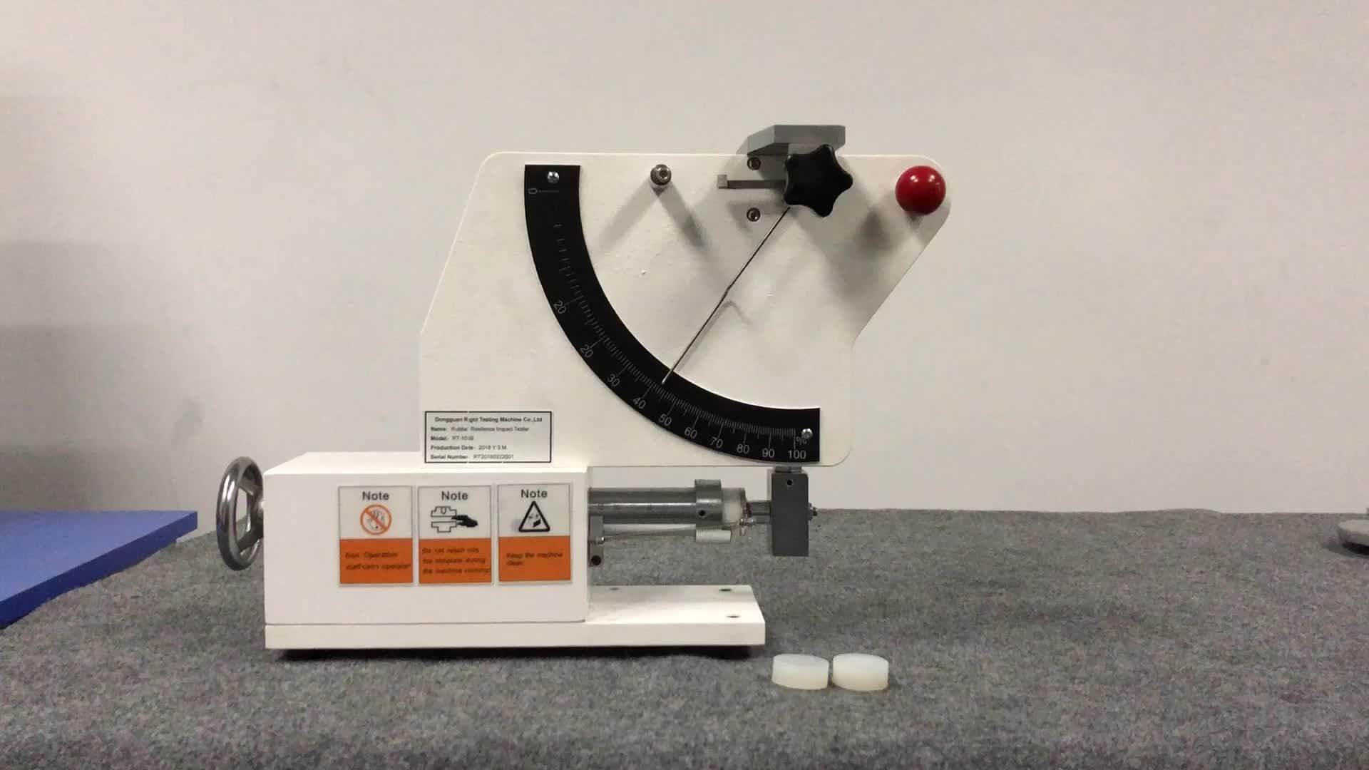 Hot Sale Cheap Price Rubber Resilience Impact Elasticity Testing ...