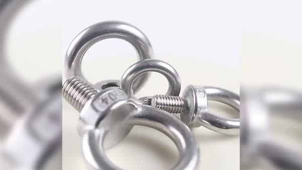 Stainless Steel Din580 Eye Bolt Lifting Eye Screw M6-m100 Ss304 316 Eye ...