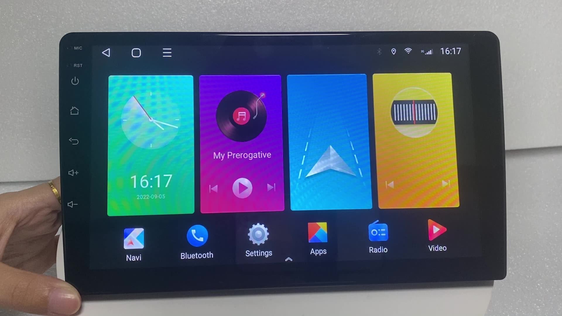 Reproductor De Radio Topway Ts10 Dsp Con Gps Incorporado,Pantalla ...