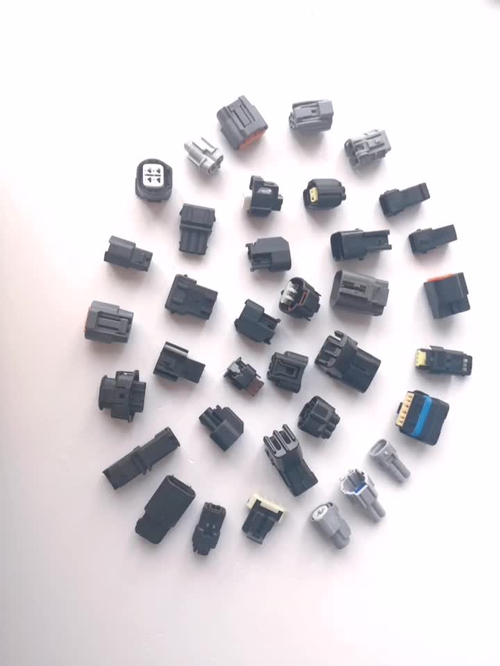 1/2 /3/4/5/6/ Pin Fci/ket/fep/delphi/sumitomo Car Automobile Waterproof Male Female Auto ...