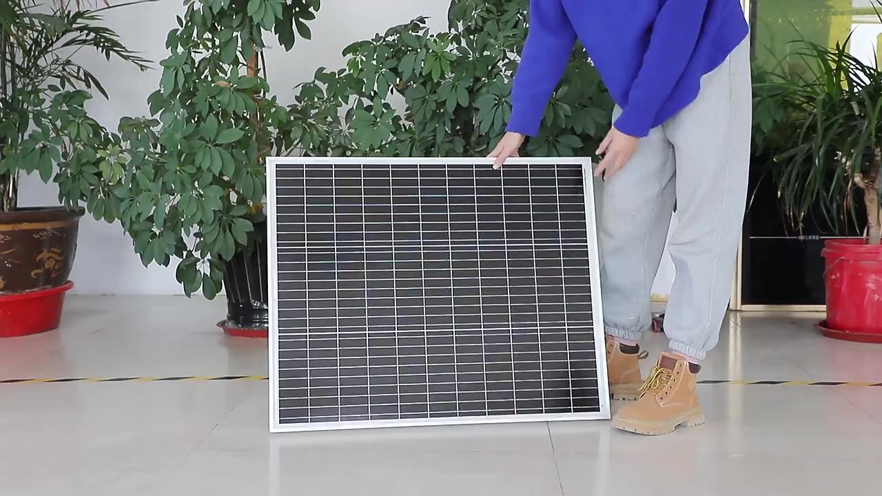 Multiple Bus Bar 22%efficiency Solar Panel Aluminum Frame Pv Solar ...