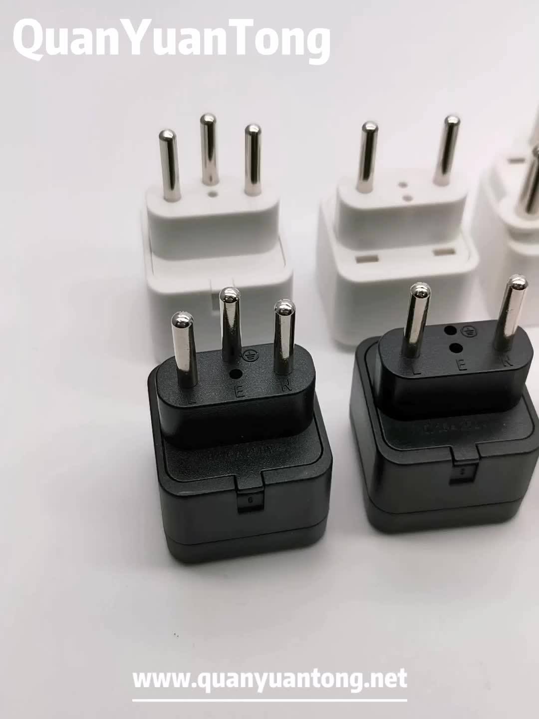 Universal Travel Adapter Wd-010 To 3 Round Pins Travel Converter ...