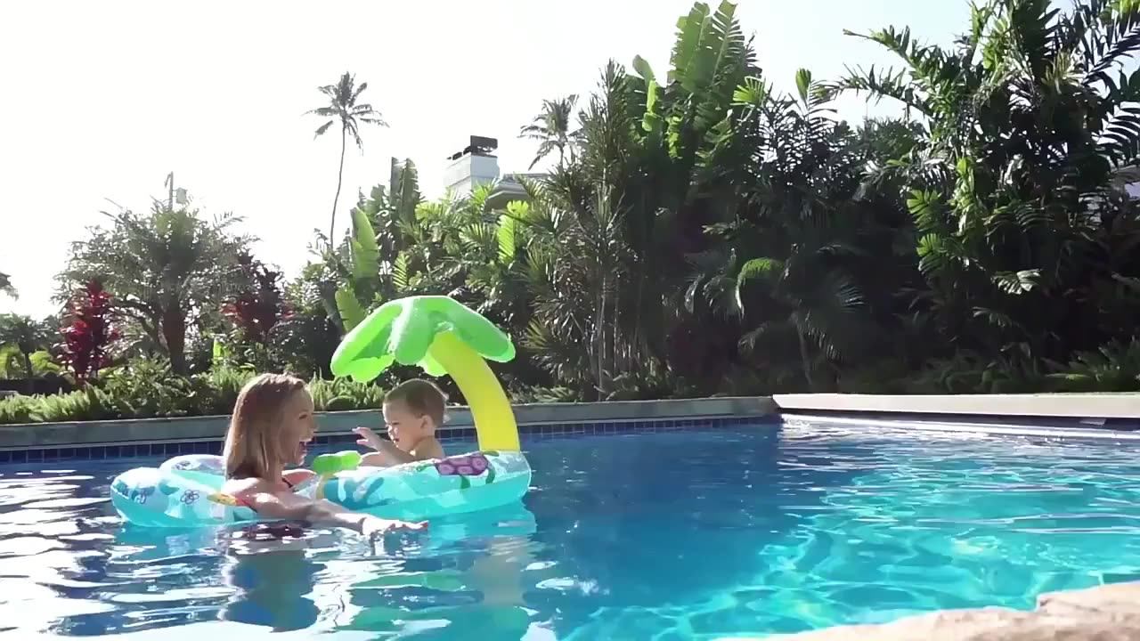 Intex 56573 32ft X 31in Kids Star-shaped Seat Float Baby Swim Ring ...