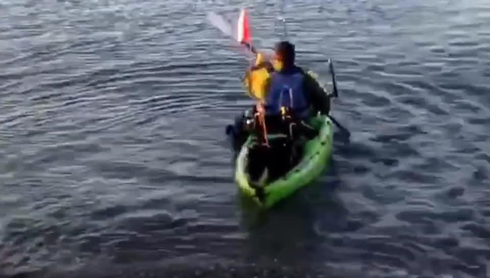 Polyethylene Pink Single Fishing Kayak Sit On Top Fishing Kayak Canoe ...