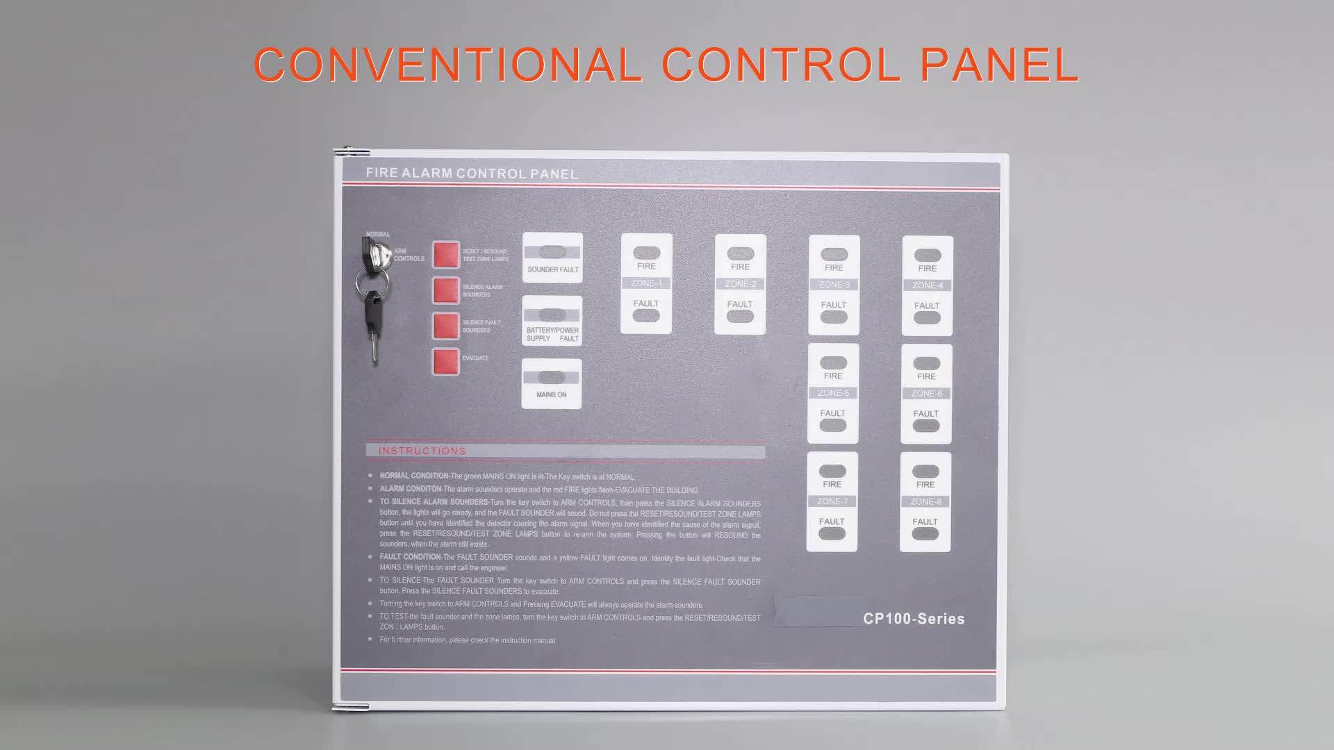 Shenzhen Orinsong Fire Fighting Equipment List 4 Zone Fire Alarm ...