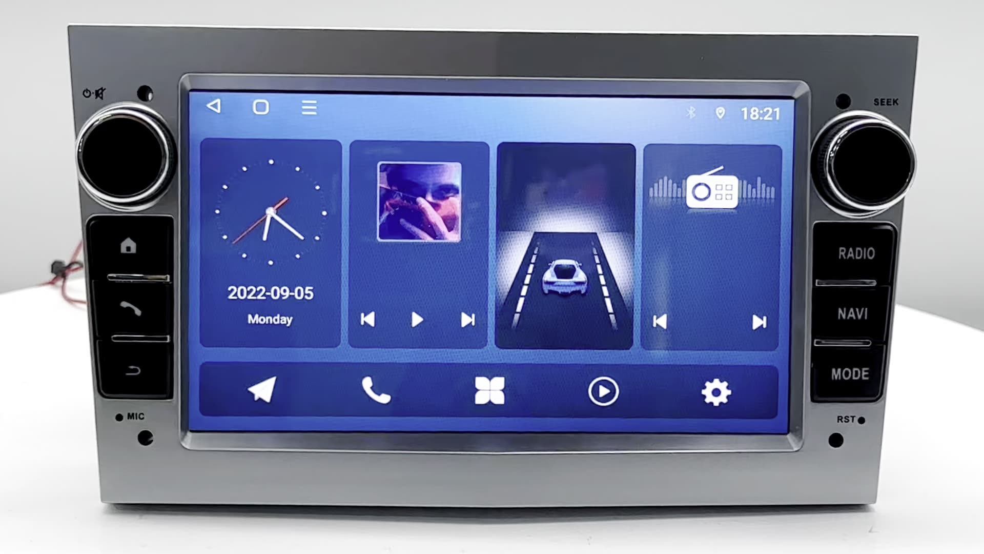 For Opel 2 Din Radio Car Android 12 Gps Navigation Wifi Bt Fm Autoradio ...