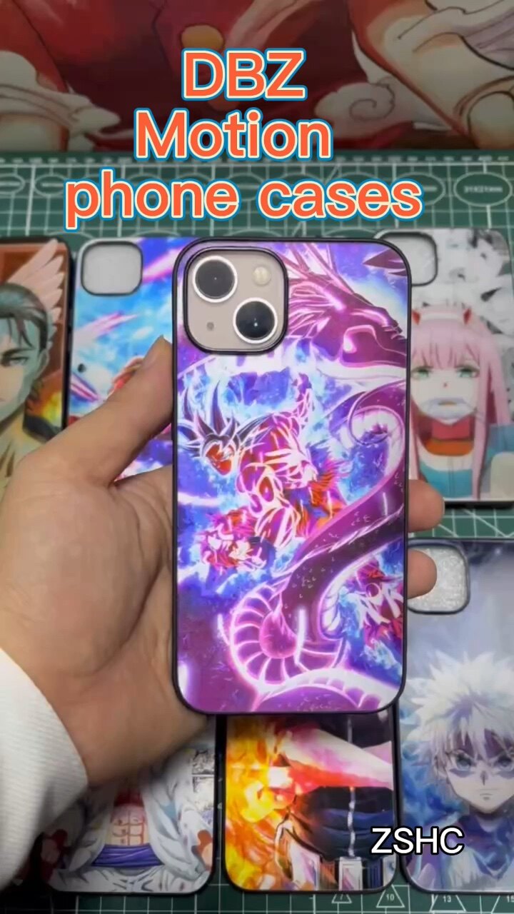 Popular Anime Db 3d Motion Phone Cases Character Vegetas 3d Flip Phone ...