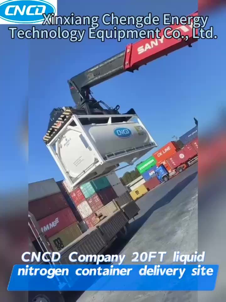 40ft Lpg Cryogenic Iso Tank Container Price From Factory - Buy 40ft Lpg ...