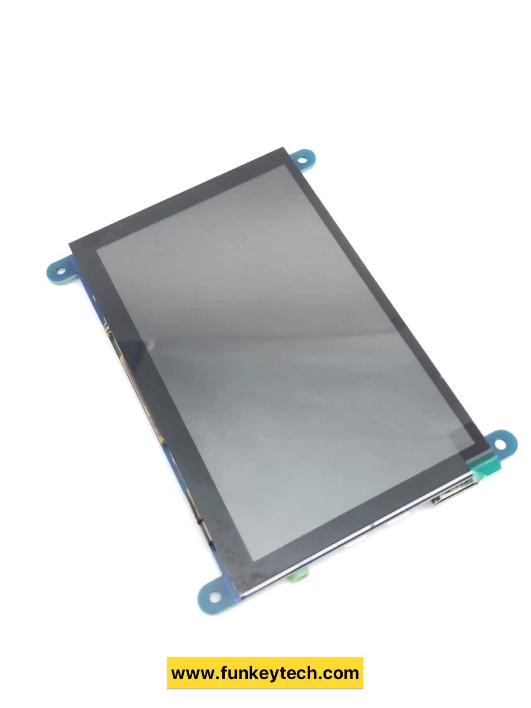 Raspberry Pi 5 Inch Lcd 800x480 Capacitive Touch Screen Display With ...