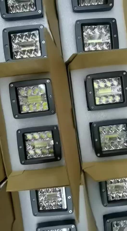 Waterproof 3inch 42w 12v Led Cube Work Lights Offroad Pickup Trucks ...