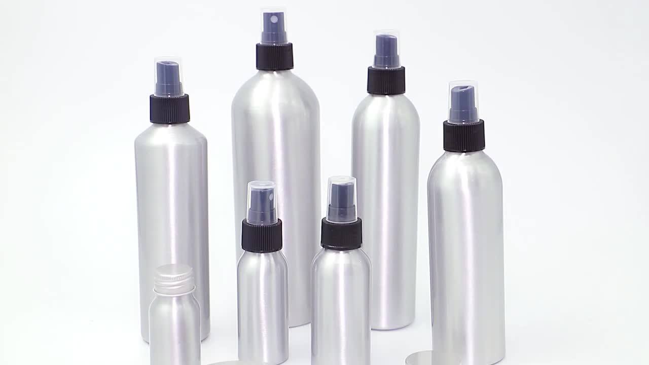 150ml /g Aluminum Bottle 5oz Aluminum Sprayer Bottle With Mist Sprayer ...