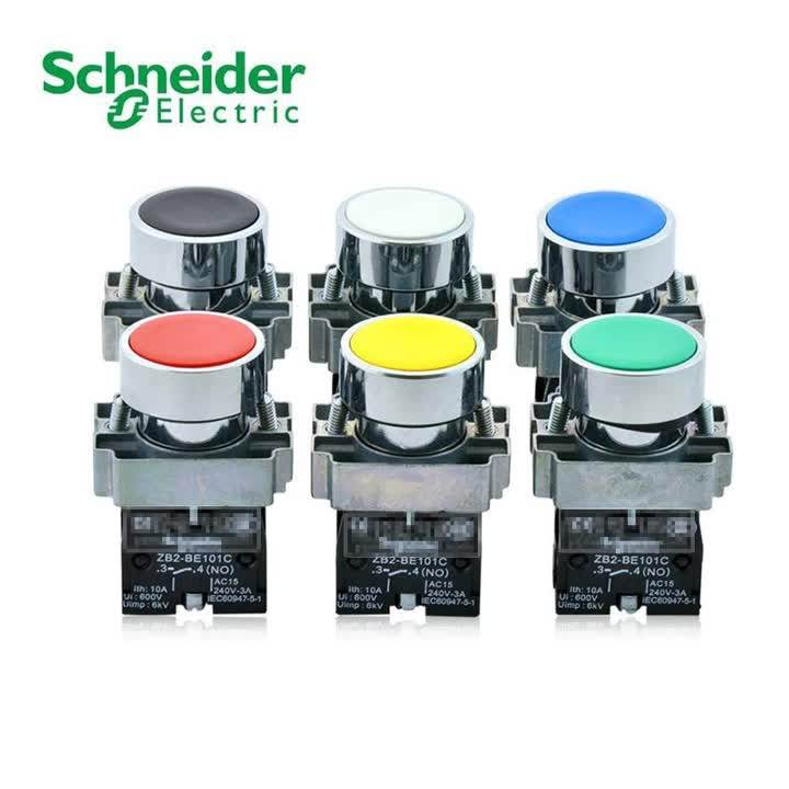 施耐德开关XB2BD21C二档三档选择按钮自锁自复式旋转金属旋转开关-阿里巴巴