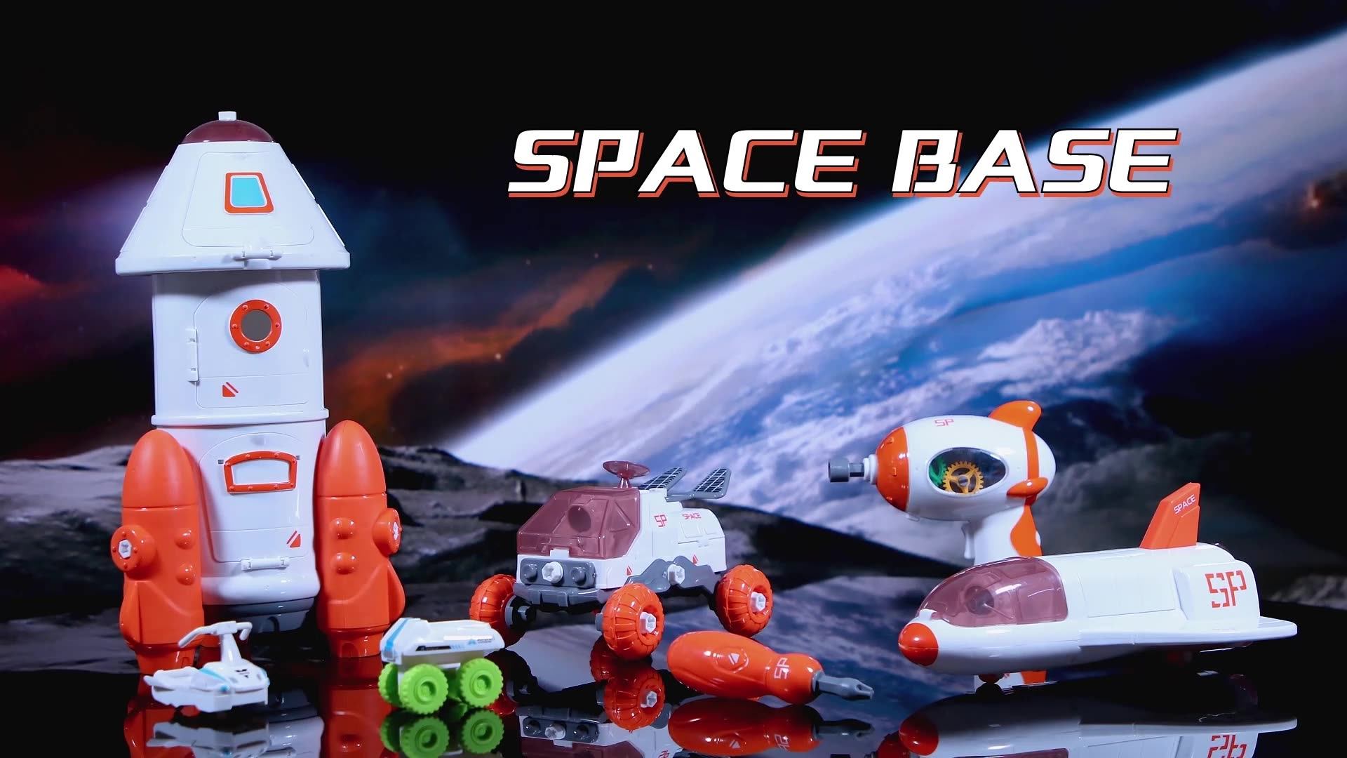 2023 Diy Rocket Ship Toys Space Shuttle Astronaut Educational Toys ...
