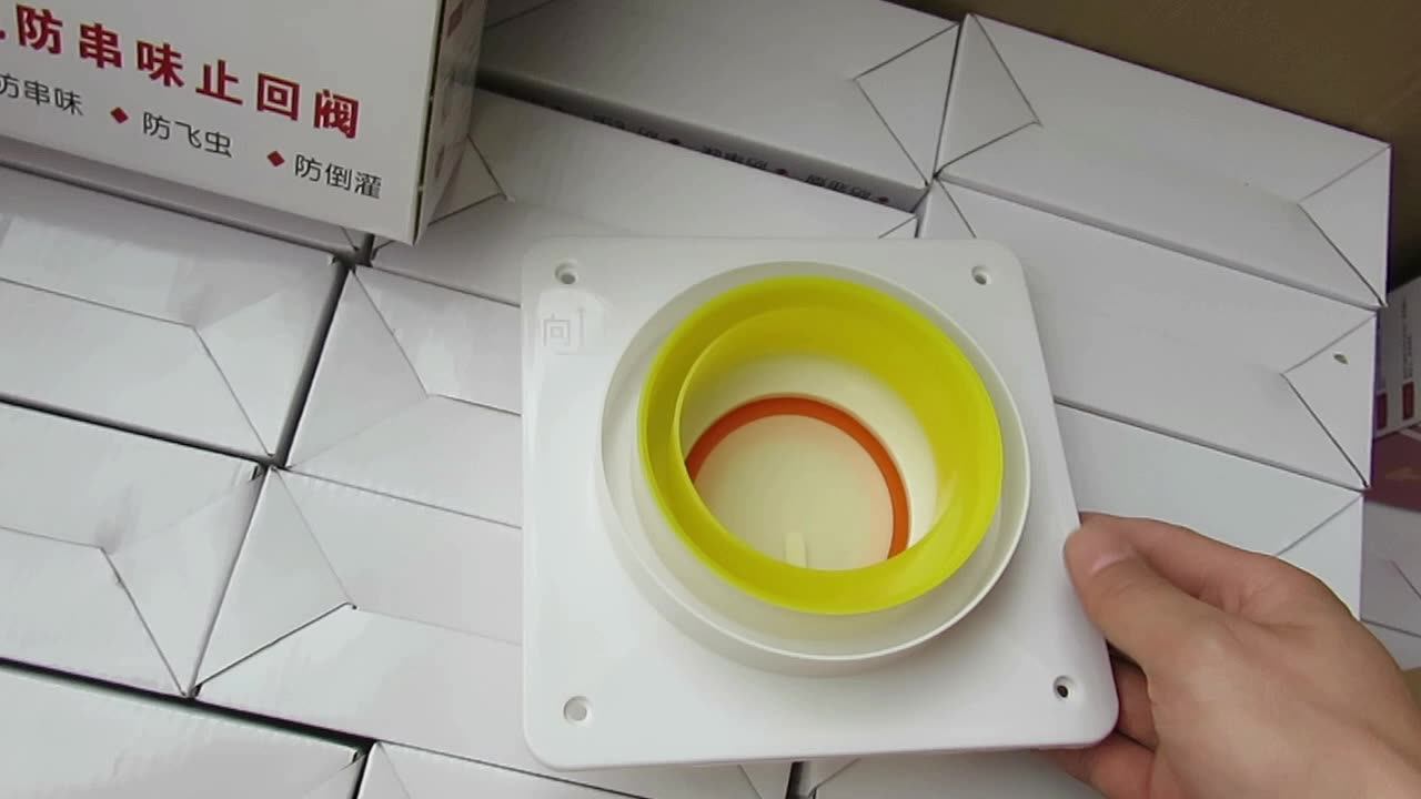 Ventilation Duct Check Valve,Backdraft Damper4inch 1 Way Airflow ...