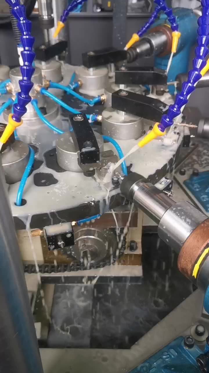 Manual Loading And Unloading And Automatic Drilling And Tapping ...