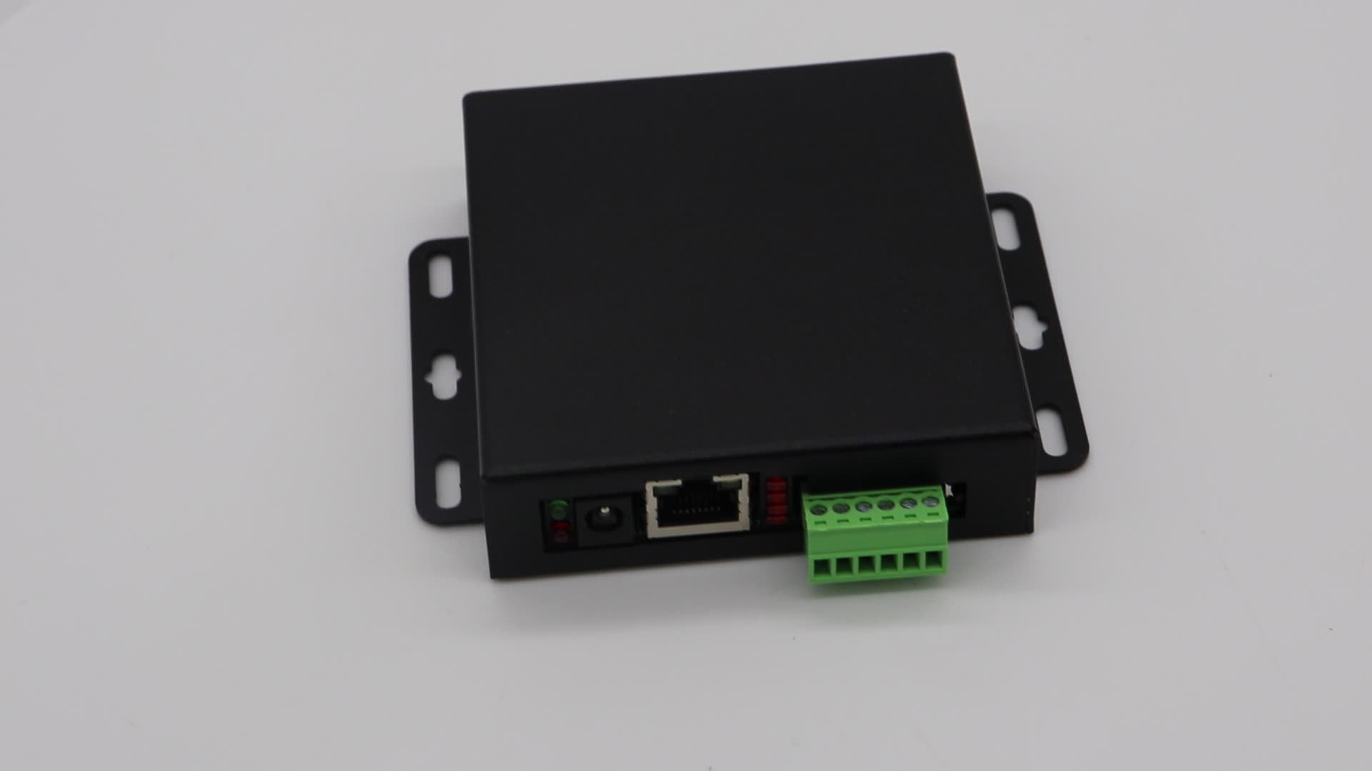 Tcp/ip To 2 Channel Wiegand 1 Relay Output Controller With 2 Inputs For ...