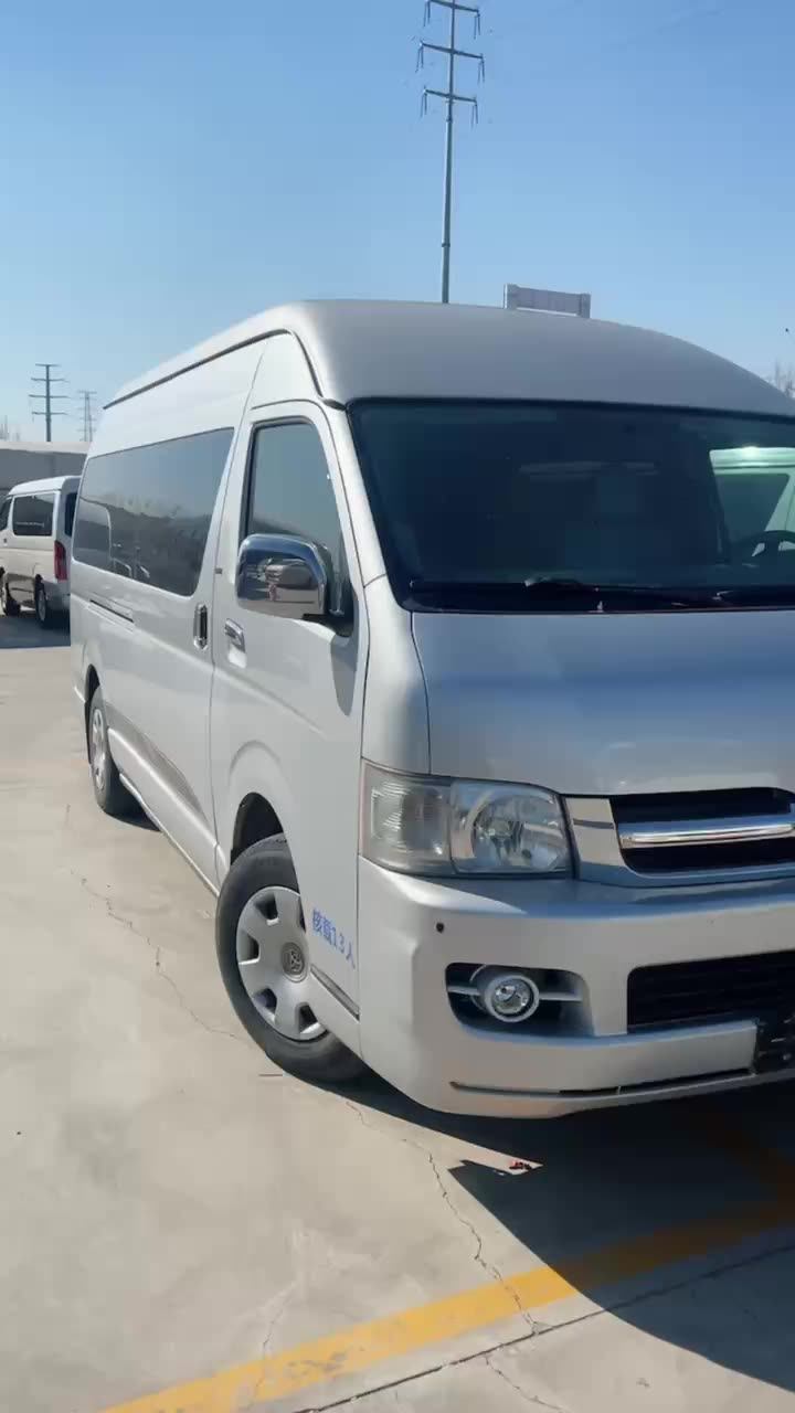 15 Seats Fairly Used Toyota Hiace Mini Bus - Buy Used Toyota Bus,15 ...