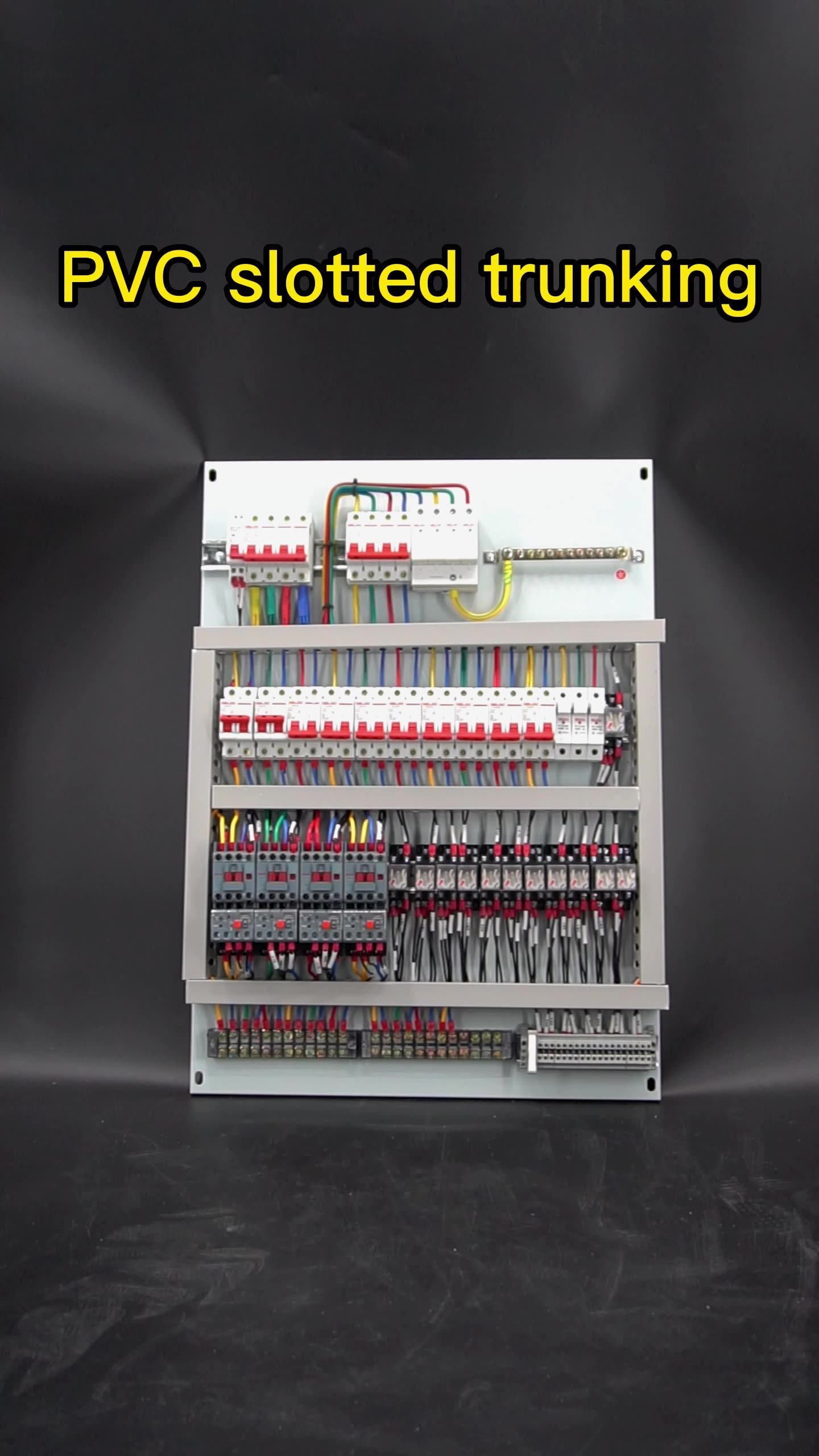 Cable Trunking Pvc Cable Trunking Pvc Slotted Trunking 30*20 40*25 For ...