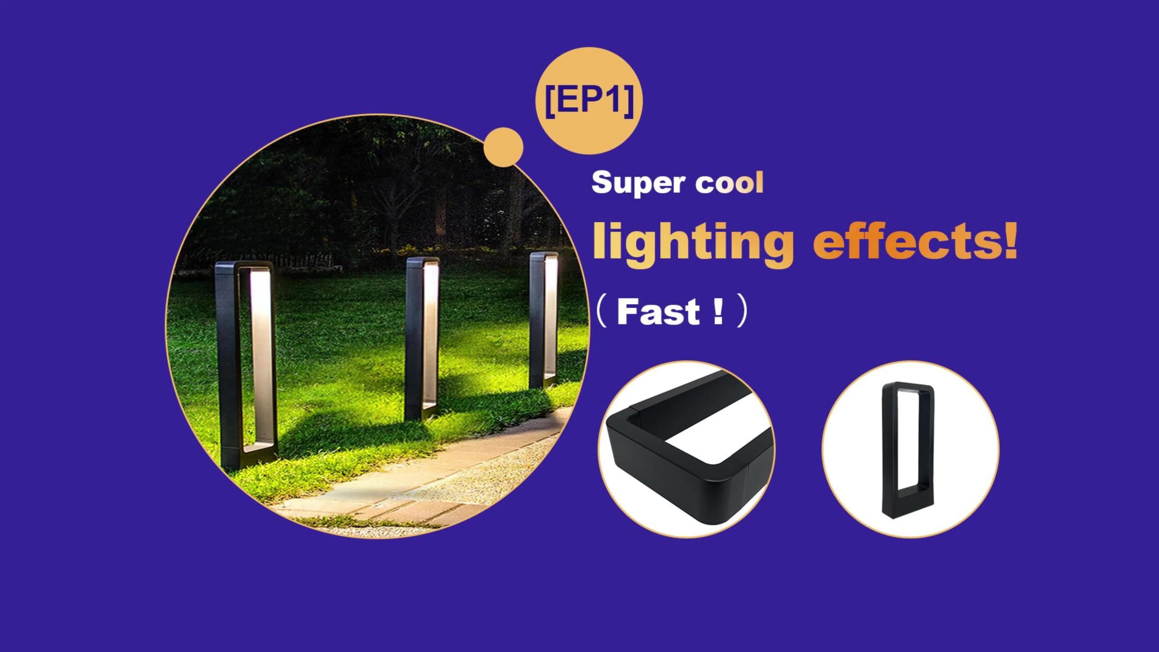 Hofoled 60cm 80cm Waterproof Solar Garden Light Landscape Pathway ...