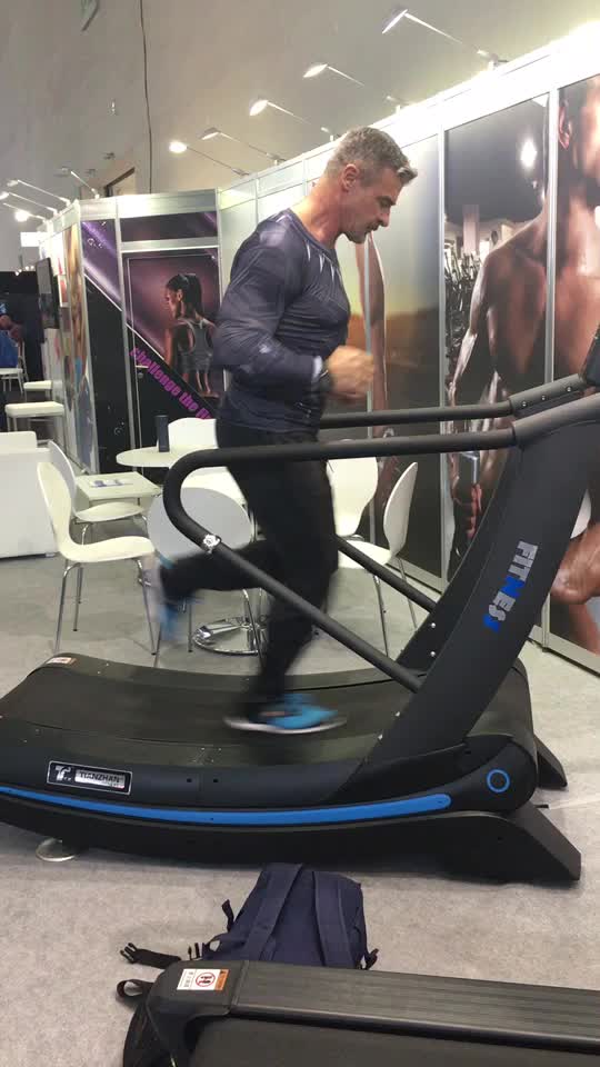 Cardio Machine Unpowered Air Runner Machine Woodway Curve Treadmill Manual Self-generating ...