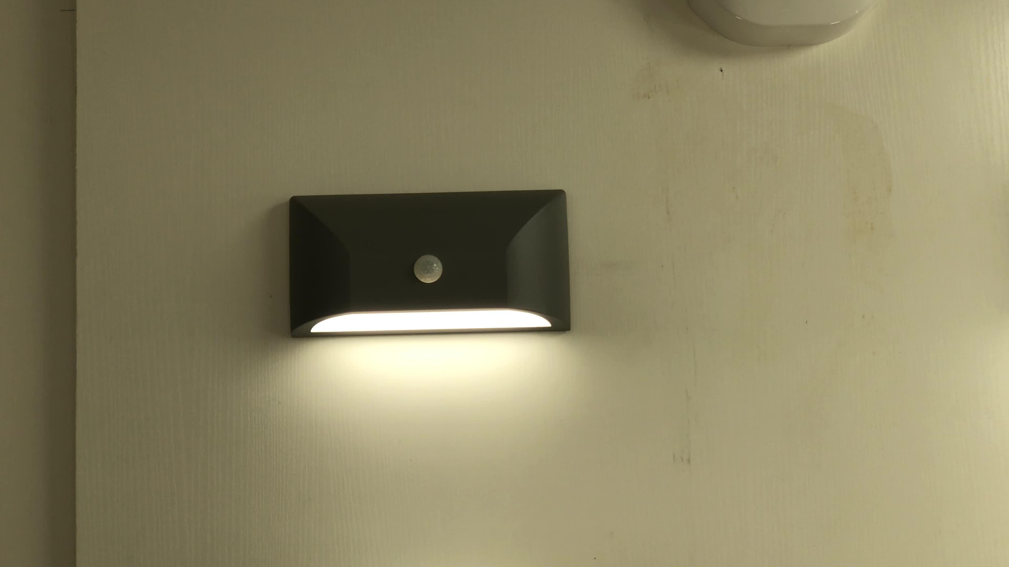 Motion Sensor Surface Mounted Modern Stair Light Staircase Step Wall ...