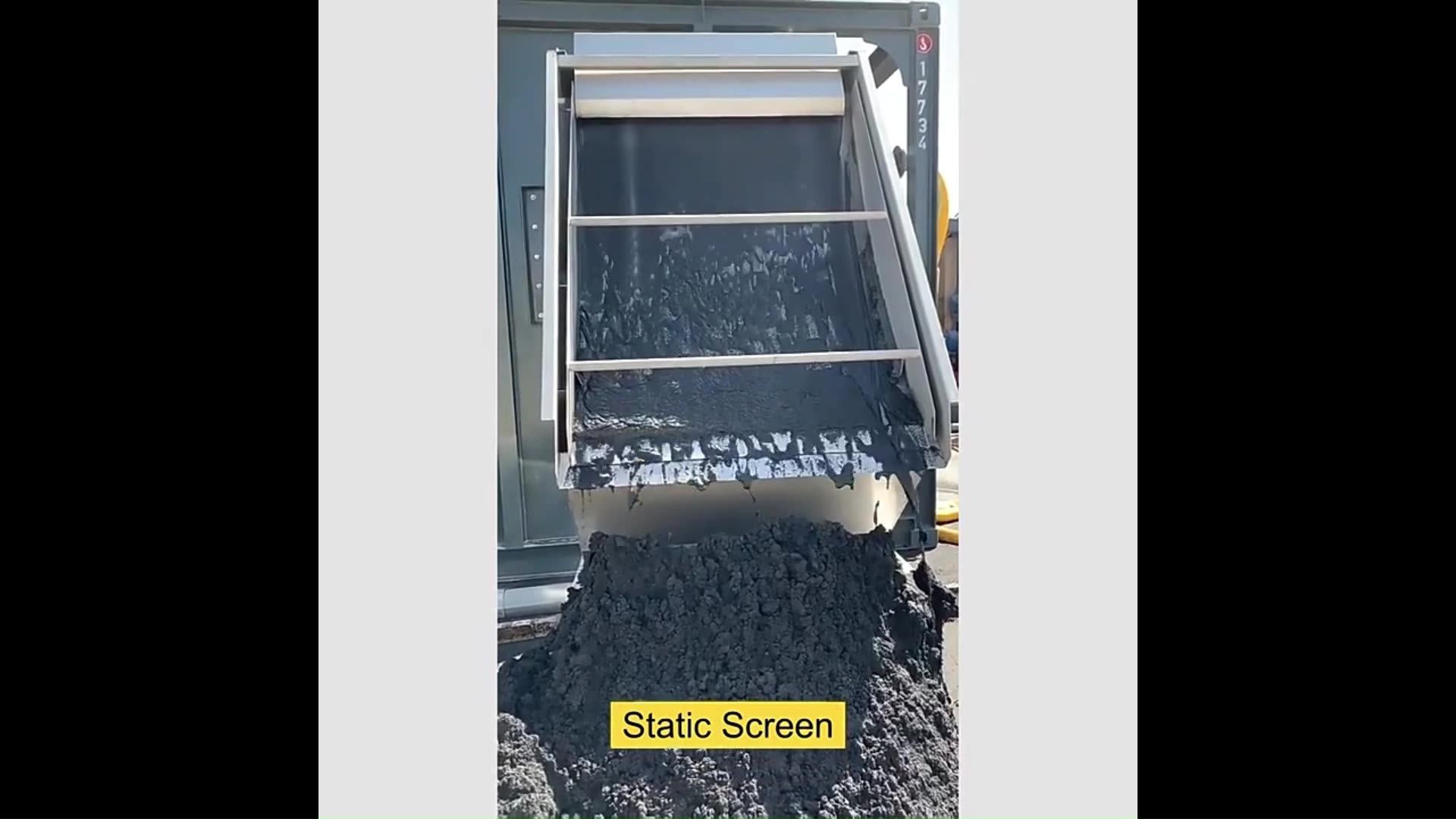 Stainless Steel Wedge Wire Screen Bend Surface For Wastewater ...