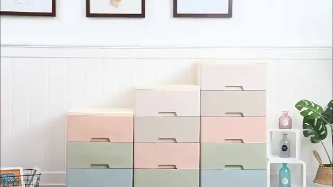 Baby Cabinet Bedroom Design Kid Plastic Drawer Storage Wardrobe ...