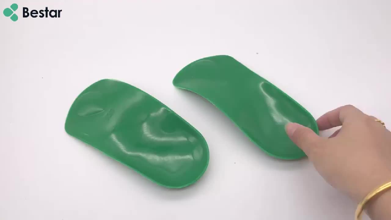 Rigid Metatarsal Support Plastic Shell Arch Support 3/4 Orthotic Rigid ...