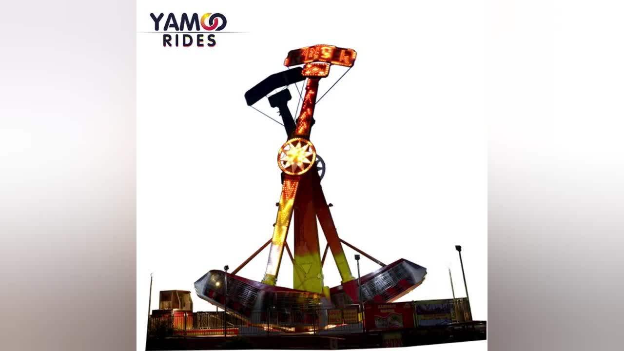 Thrill Carnival Rides Park Attractions Skymaster Kamikaze Rides Meteor ...