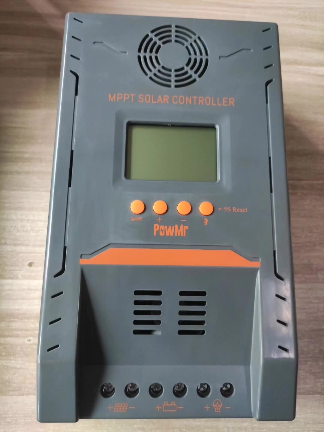 Powmr Mppt Solar Charge Controller 12v/24v Auto 100a Max Pv Input 96v ...