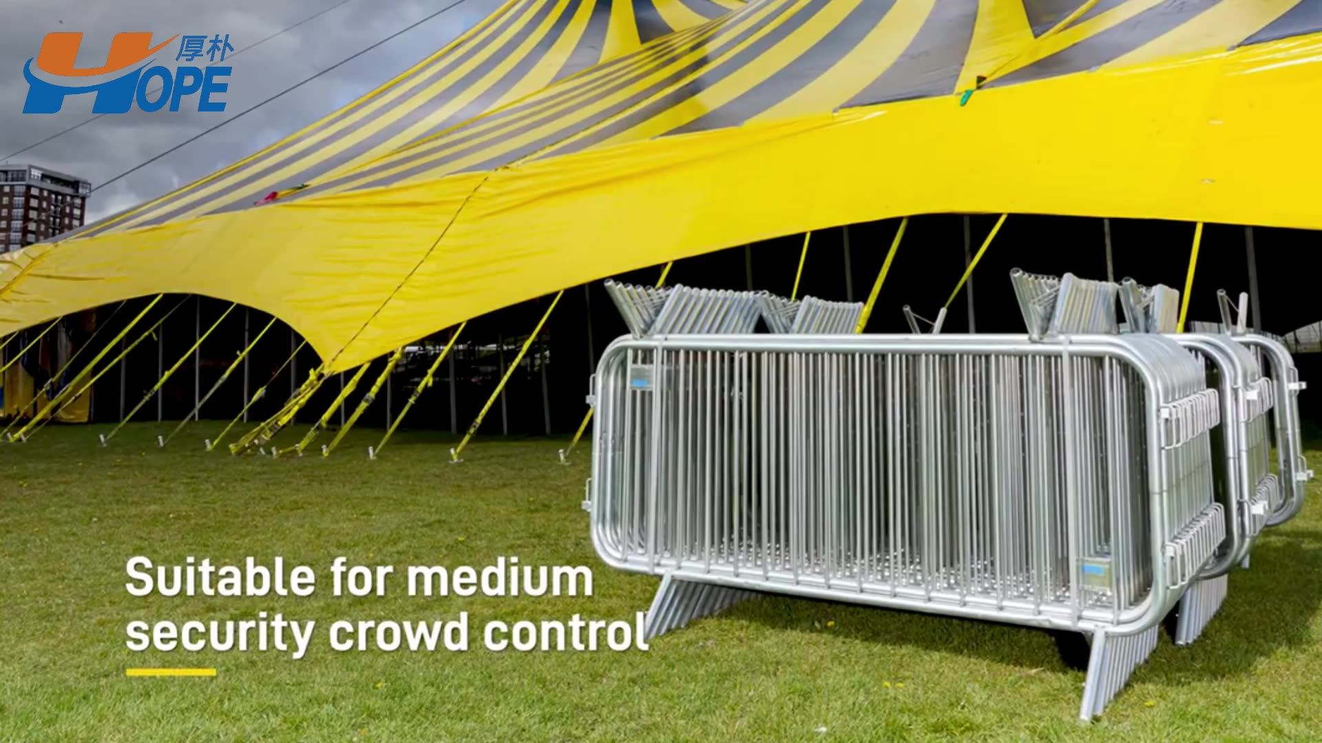 High Quality Barriers Temporary Barricades Pedestrian Steel Barricade ...