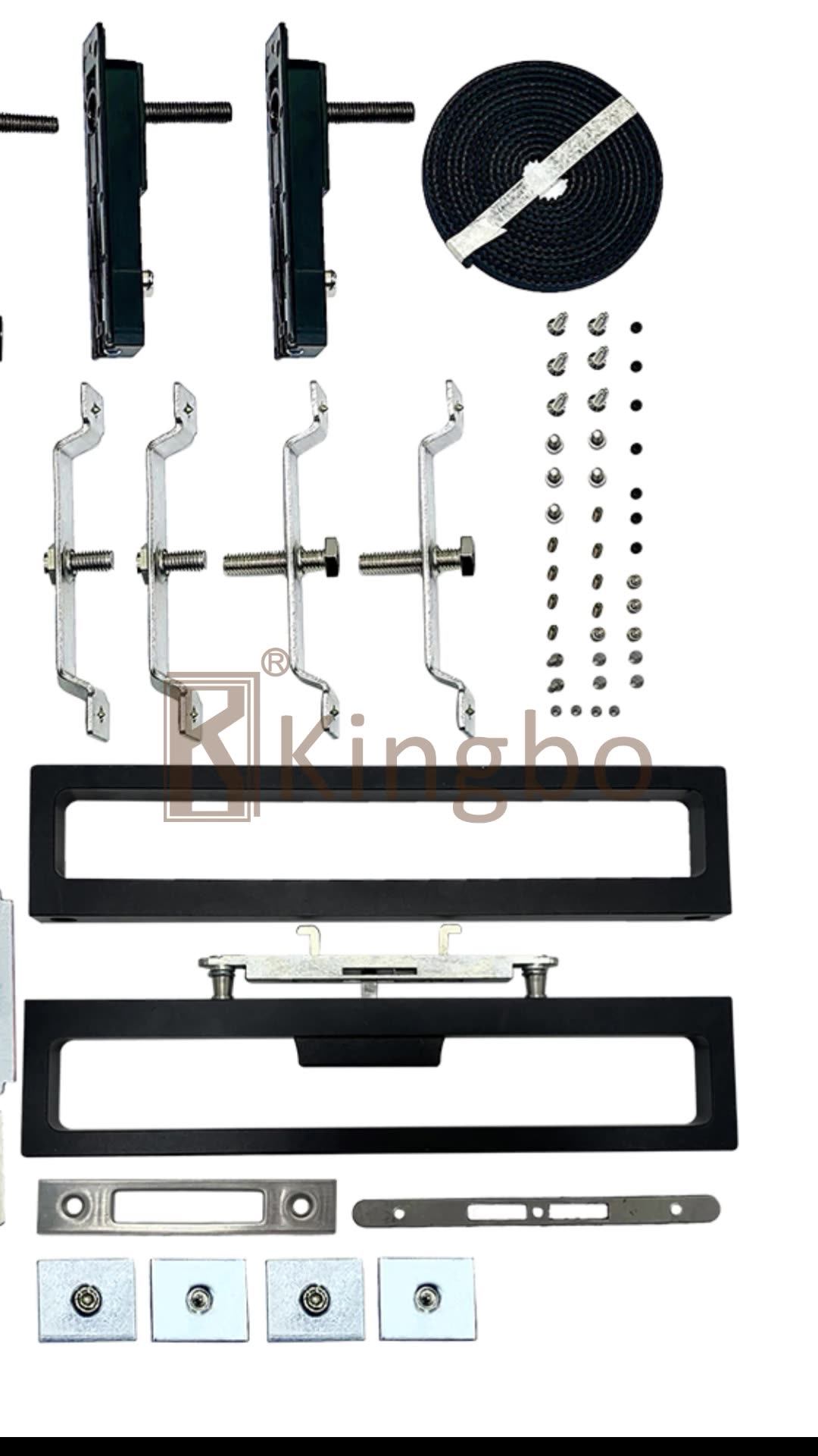 Synchronized Door System 2+1 Slim Narrow Sliding Hanging Apposite Soft ...