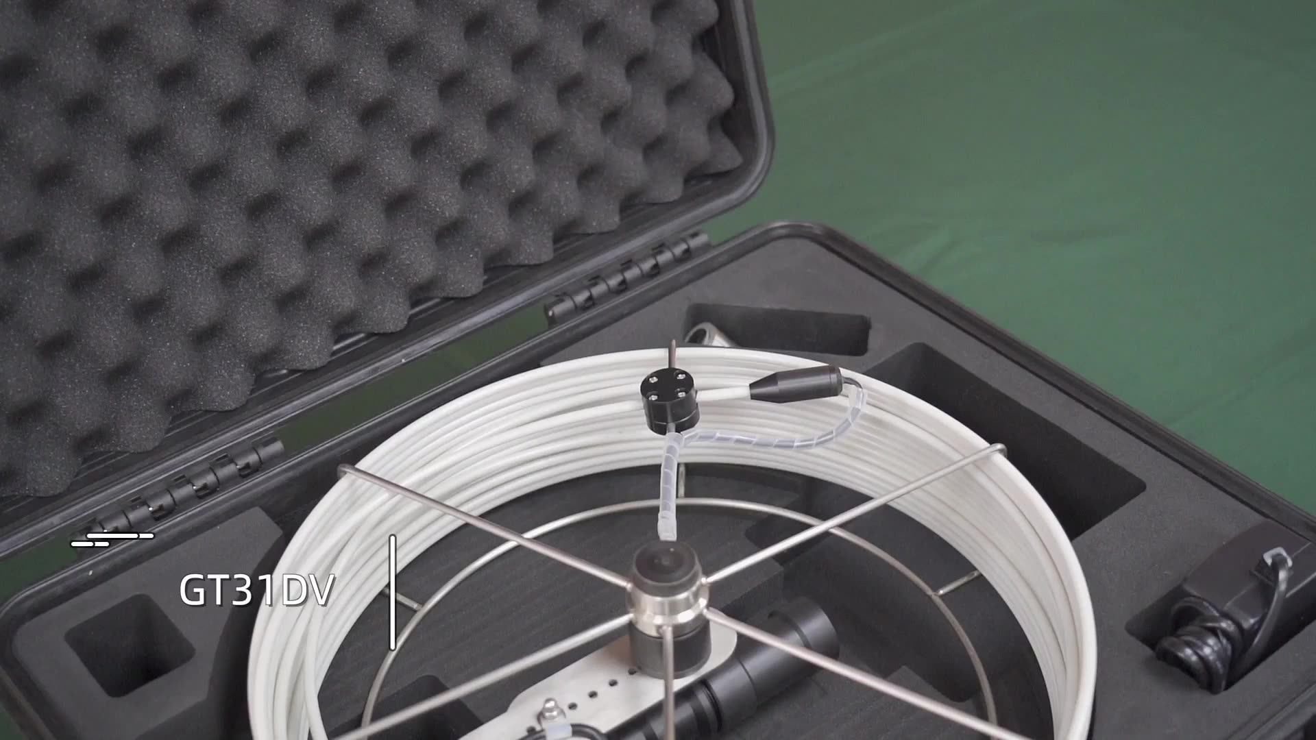 Gt31dv Small Pipe Inspection Video Camera For Plumbing Drain - Buy Pipe ...