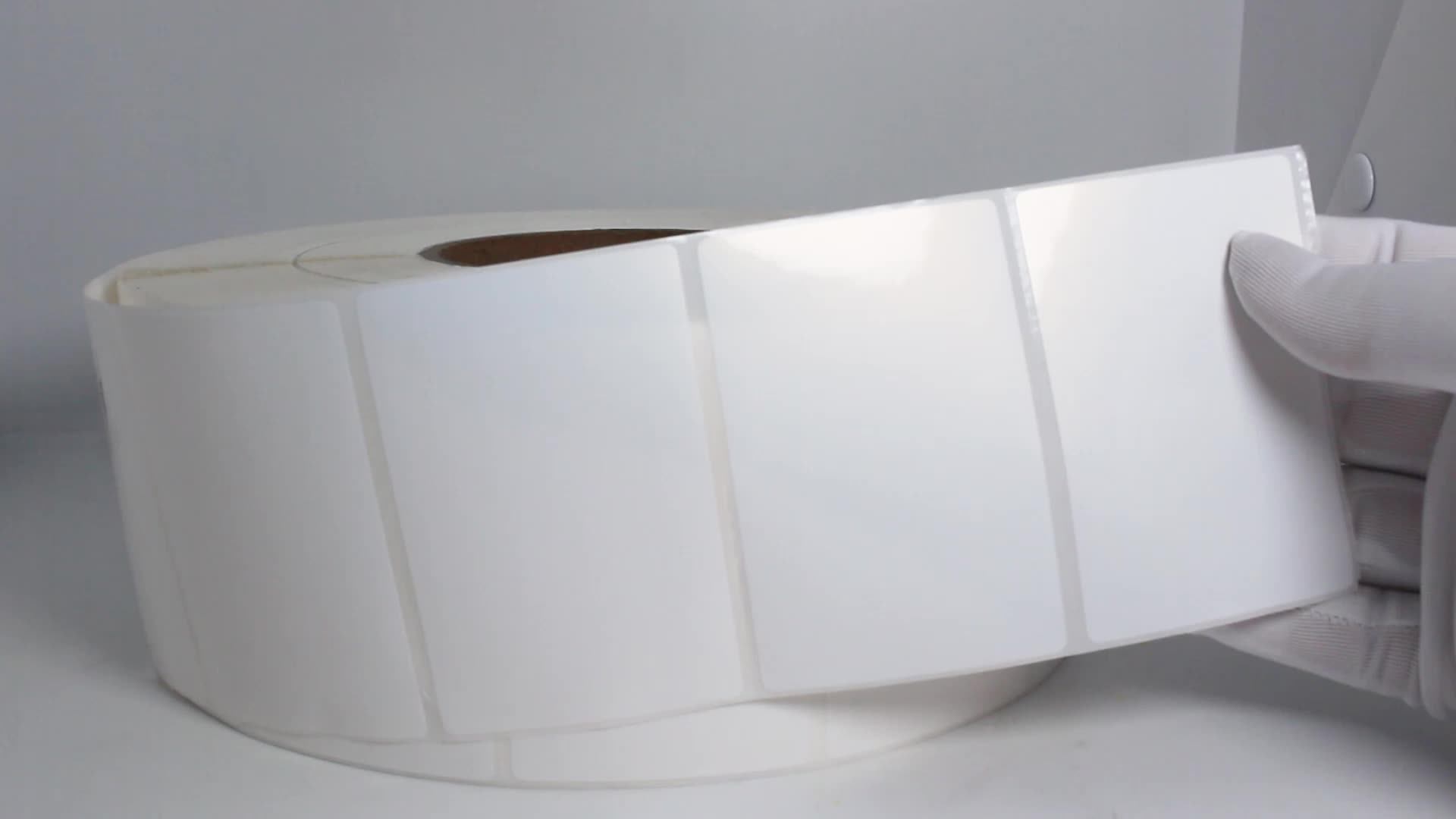 White Glossy Or Matt Bopp Inkjet 8.5 Inch Inkjet Pp Label Roll - Buy ...