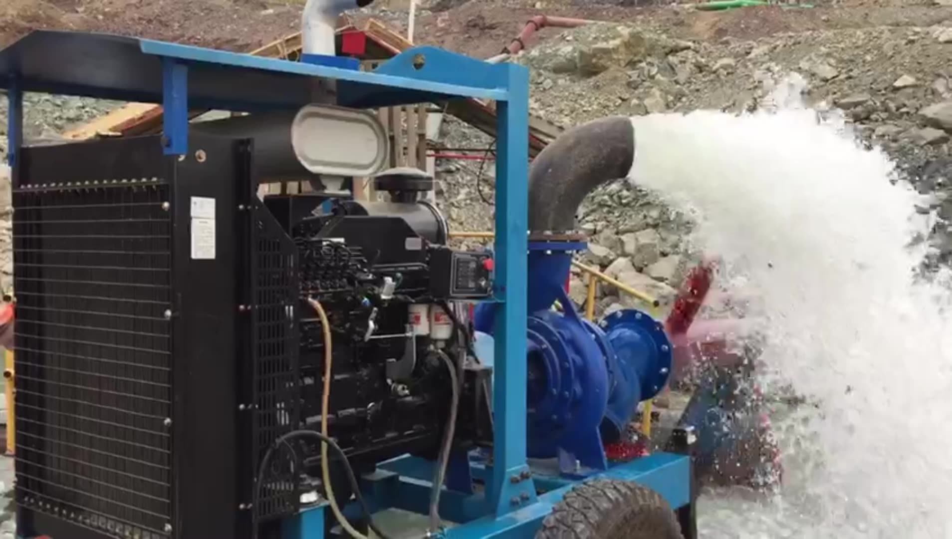 300m3/h Agricultural Irrigation Diesel Egnine High Volume High Pressure ...