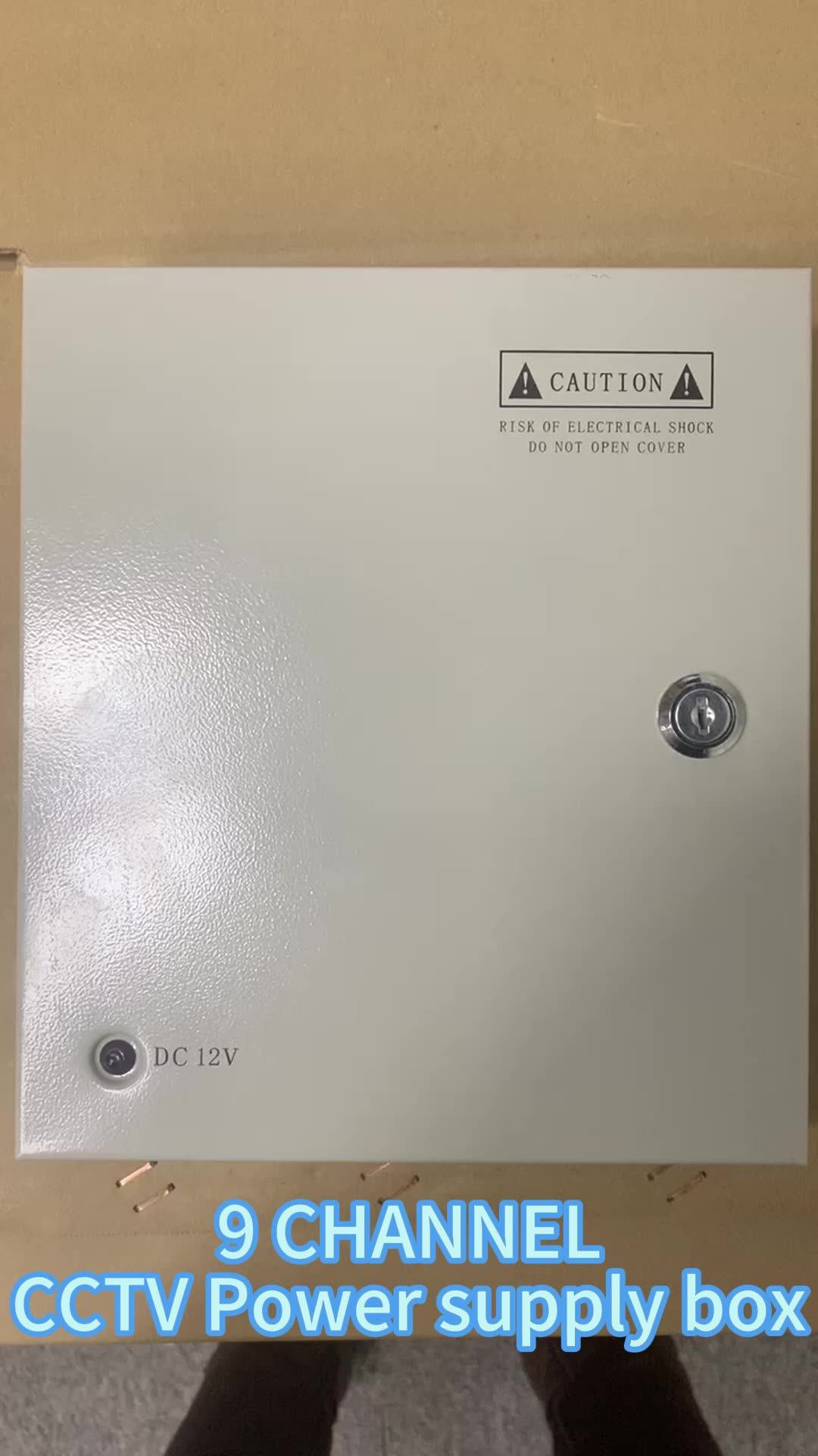 Access Control 12v 15a 9 Channel Cctv Camera Power Supply Box 12v 15a ...