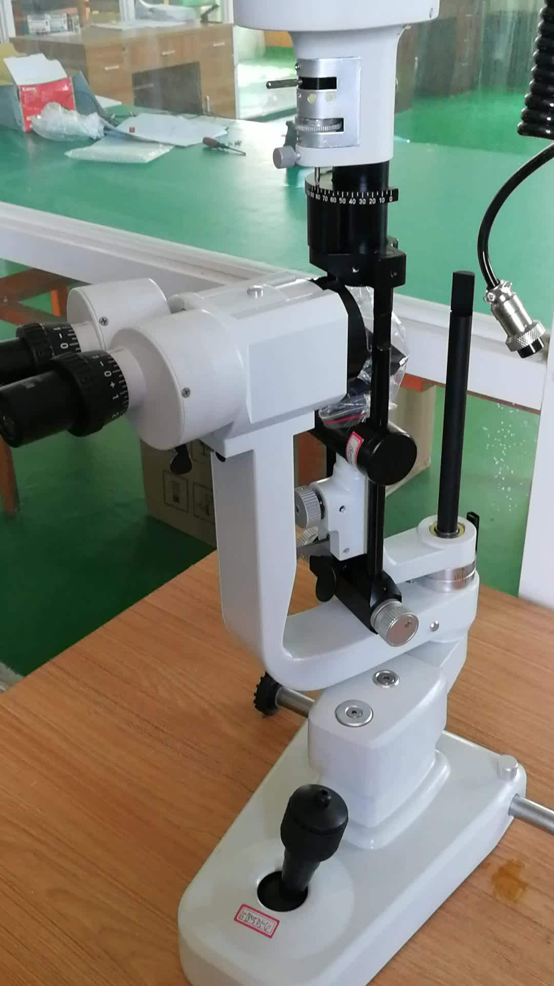 Ophthalmic Eye Exam Bl-66a Slit Width 0-10mm Slit Lamp Microscope 2 ...