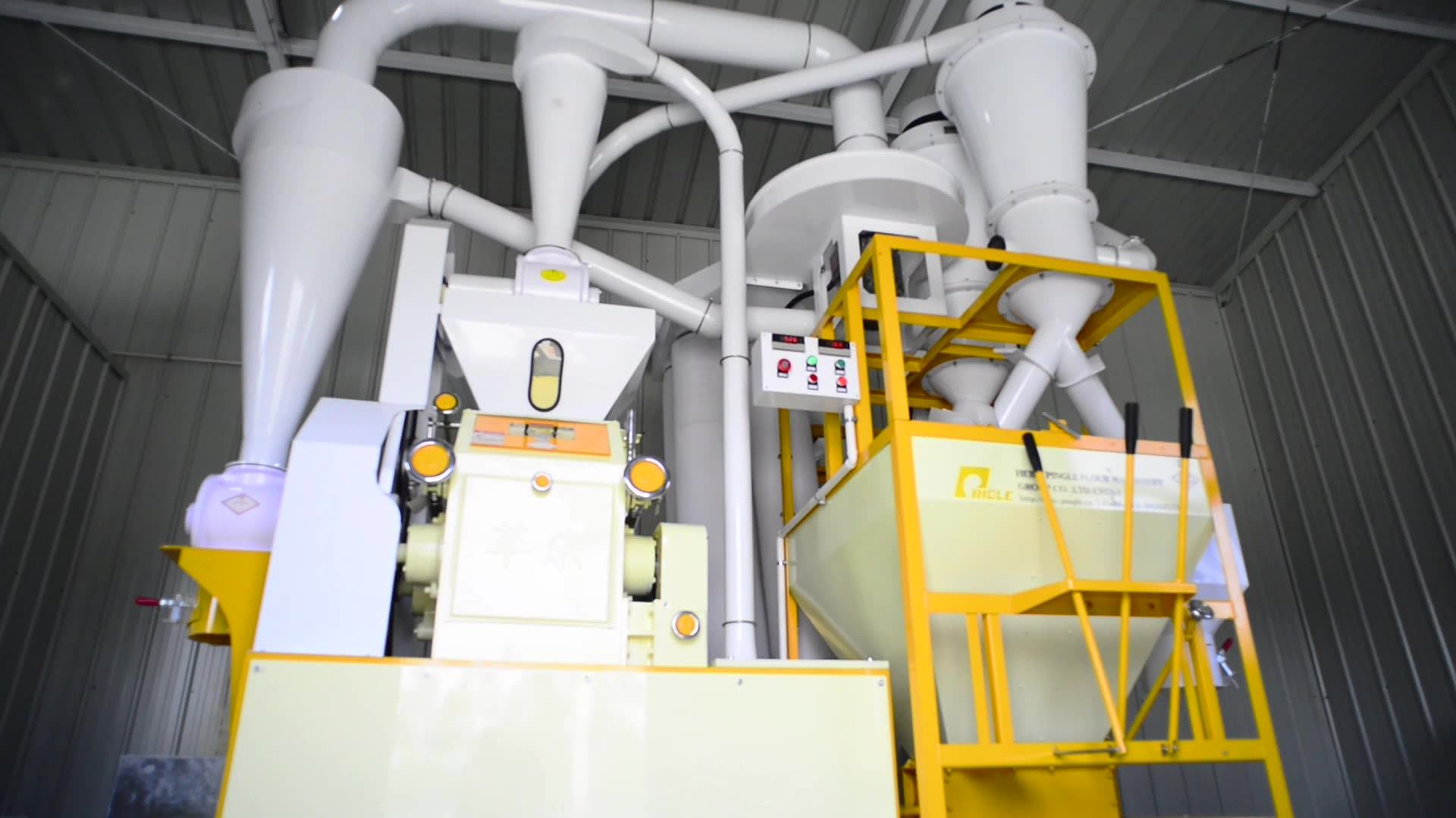 Small Scale Home Type Flour Mill Milling Machine For Maize,Wheat,Broken ...