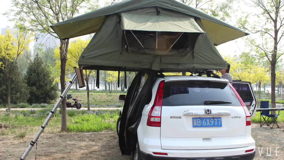 Rv Camper Luxury Canvas Roof Top Tent Off Road Camper Trailer - Buy ...