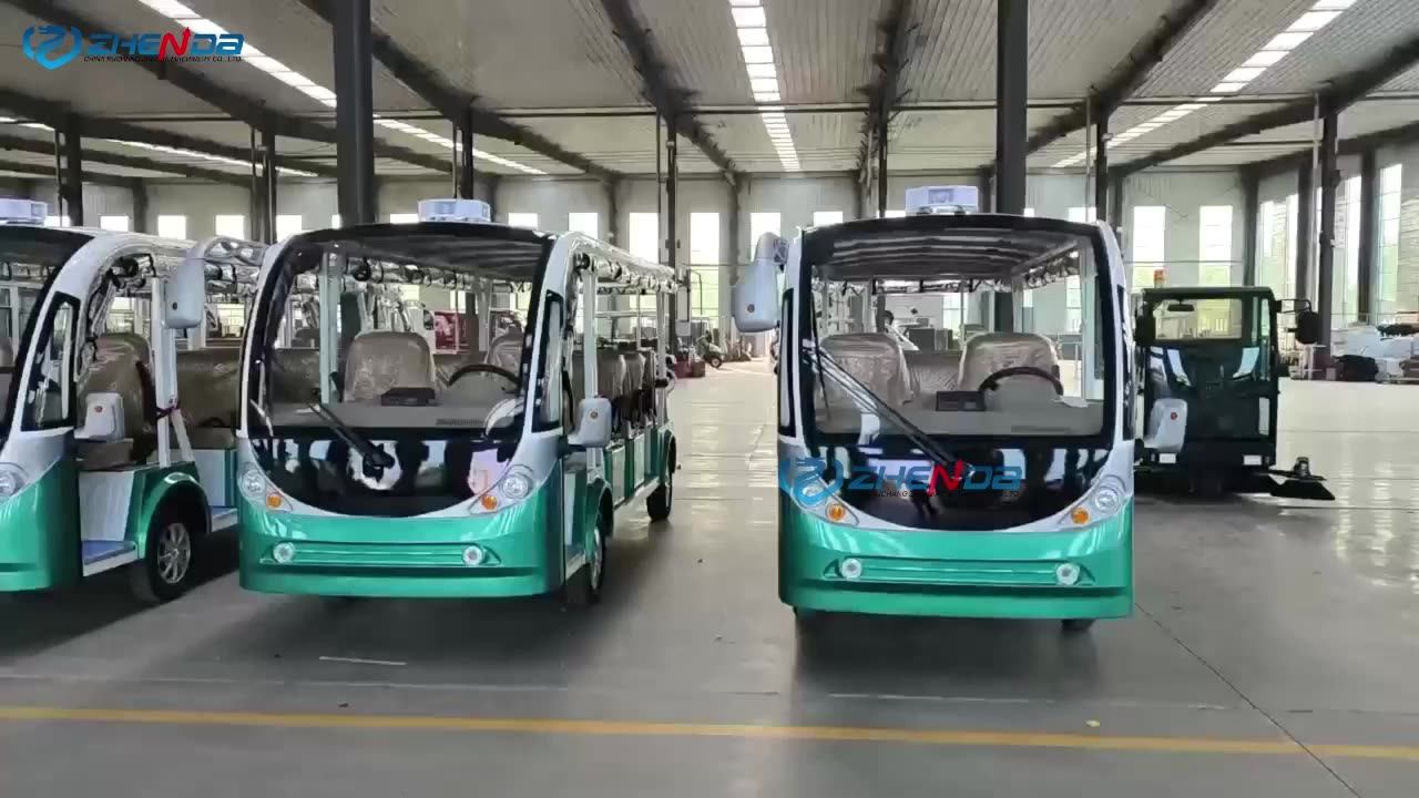 Multiple Seats Tourist Electric Shuttle Bus Chinese Cheap Mini Electric ...