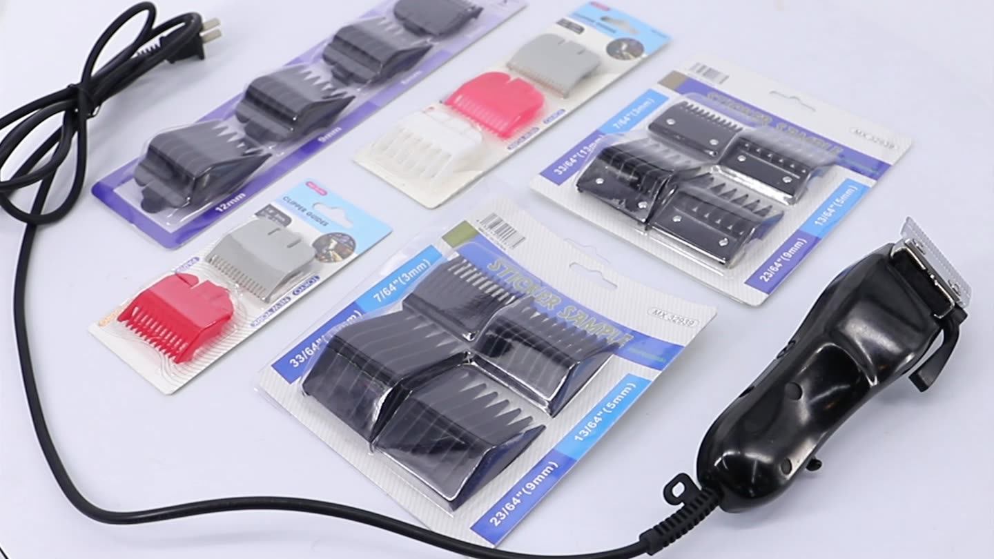 8 Color Eight Sizes Hair Clipper Comb Hairdresser Hair Beauty Tool ...