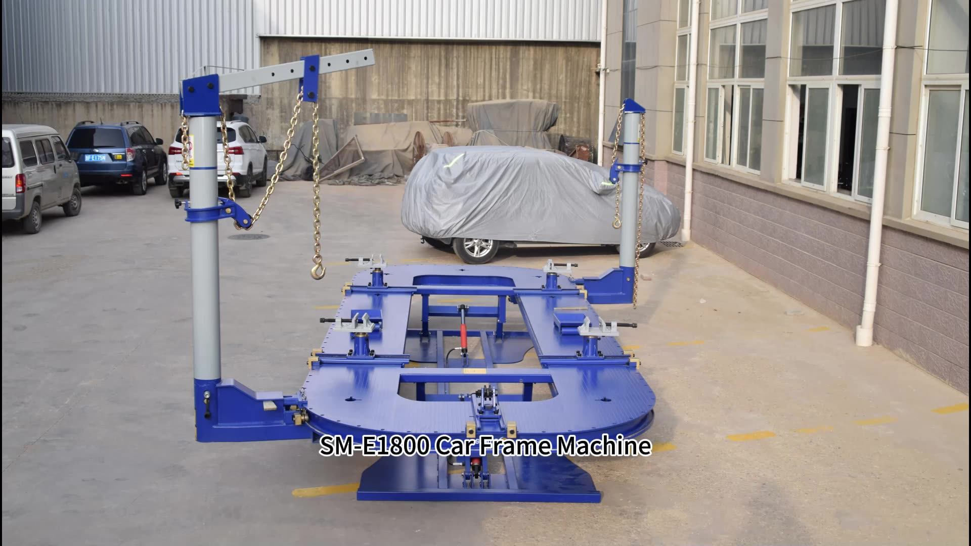 Sunmo I-beam Steel Autorobot Frame Machine/portable Frame Straightener ...