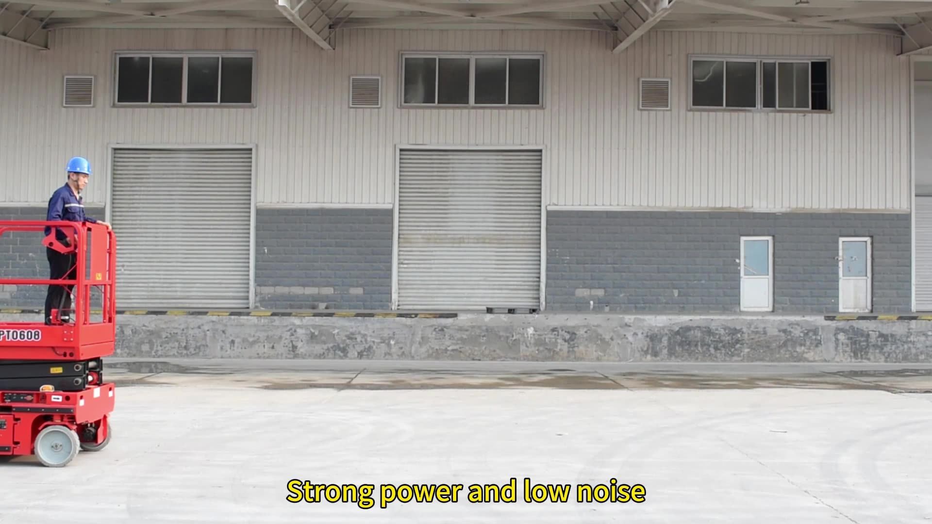 Windows Cleaning Installation Scissor Lift Hydraulic 10m Mobile Small ...