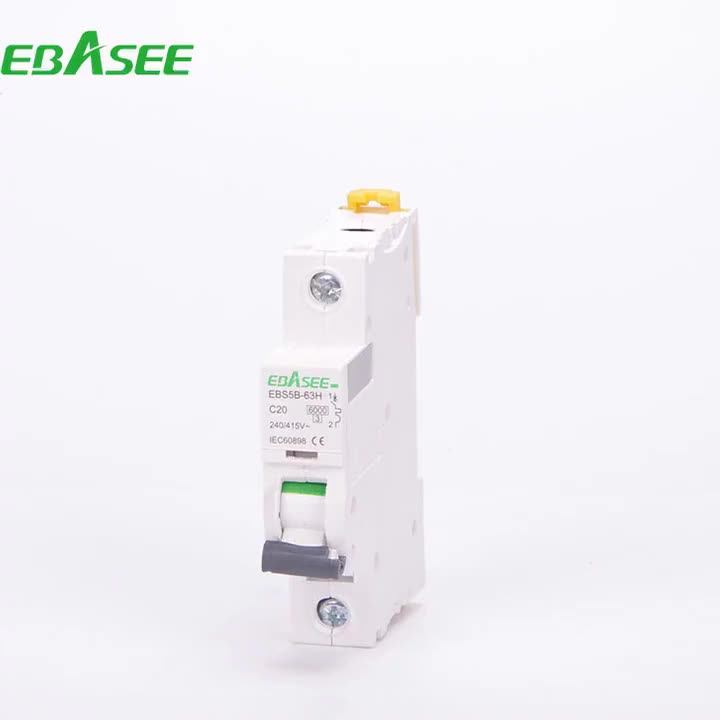 Ebasee Best Brand 3 Phase Mcb 100a Miniature Circuit Breaker - Buy High ...